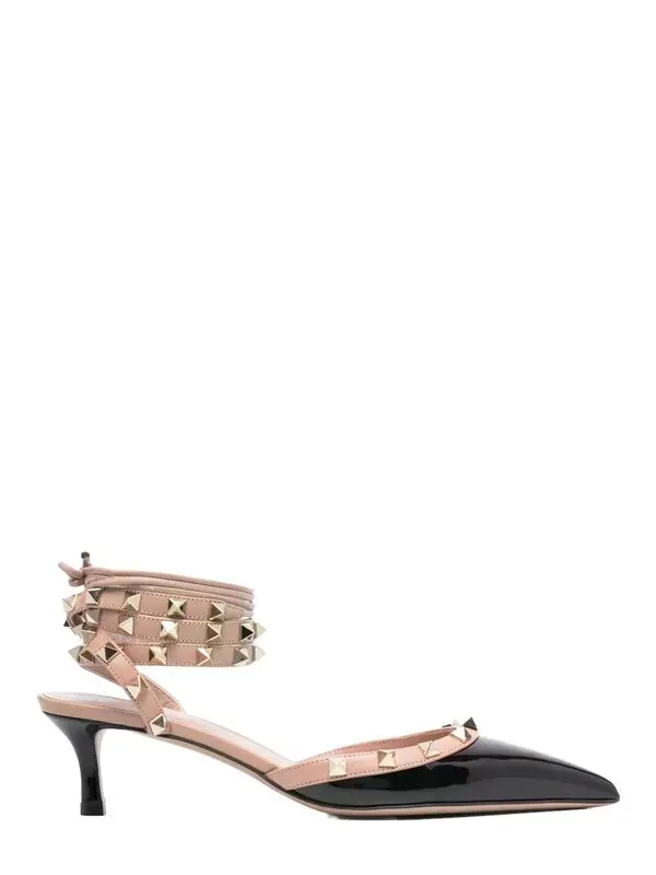 Valentino Garavani Rockstud 60mm Patent-leather Pumps - Black