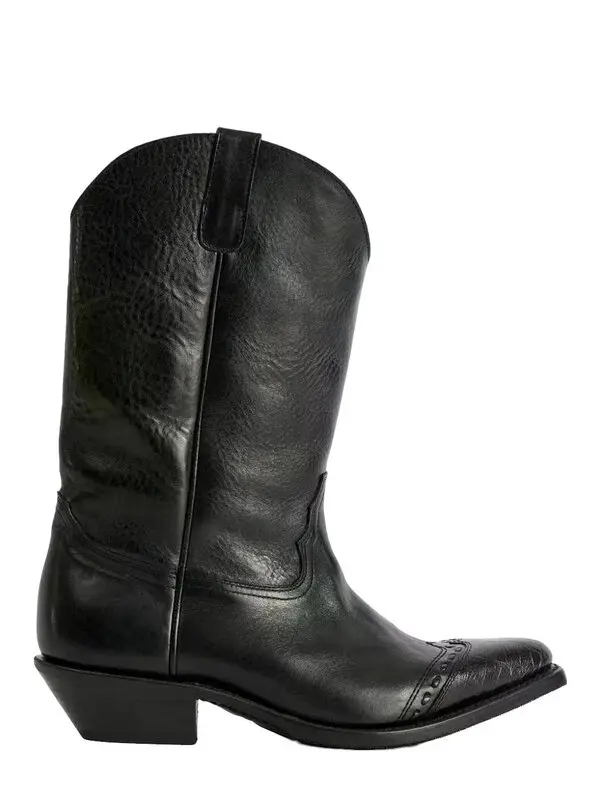 Our Legacy Consultant Leather Boots - Black