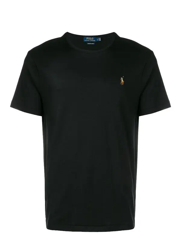 Polo Ralph Lauren Short-sleeve Soft Touch Crewneck T-shirt - Black