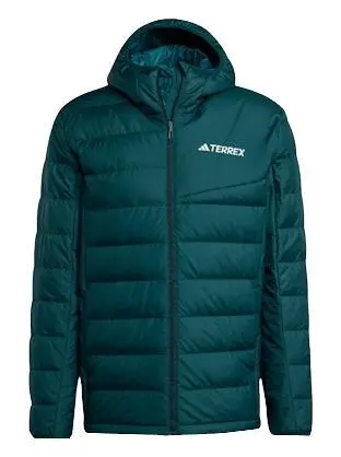 Adidas Terrex Light Down Climawarm Hooded Jacket - Aurora Ivy