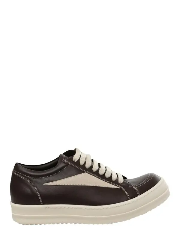 Rick Owens Low Sneakers - Macassar/milk