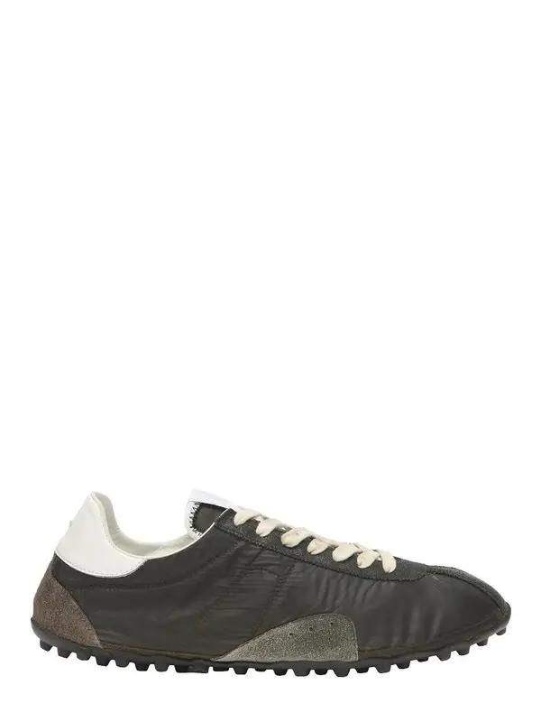 MAISON MARGIELA Sprinters Lowin Sneakers - Dusty Green/black