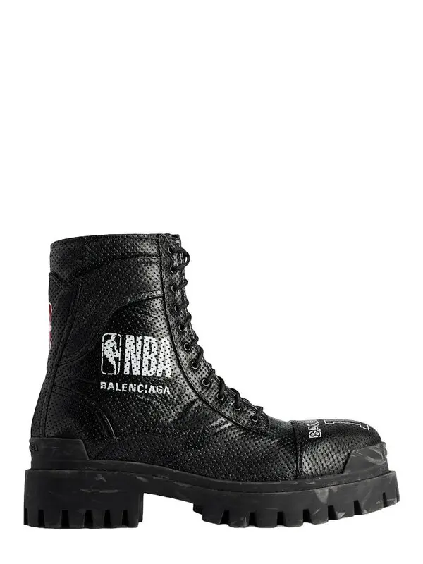 Balenciaga Combat Strike Boot Nba - Black
