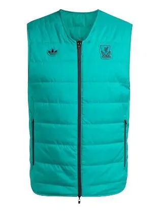 Adidas Liverpool Fc Terrace Icons Vest - Black Sea Green