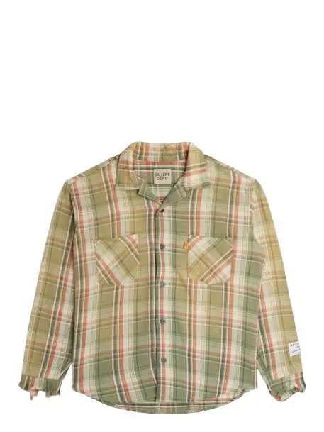 GALLERY DEPT. Marley Flannel Shirt - Light Green