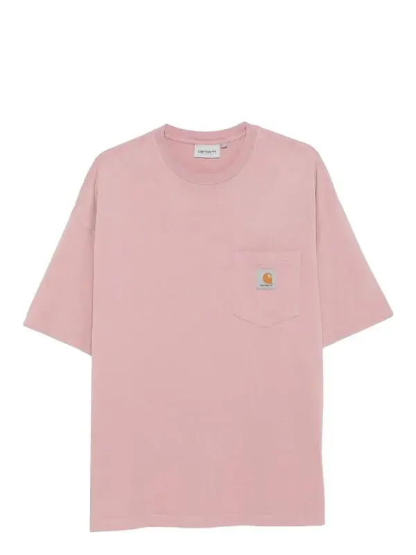 Carhartt Wip Short Sleeve Hudson Pocket T-shirt - Chalk Washed