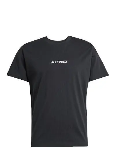Adidas Terrex Signature Aop Graphic T-shirt - Black