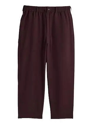Adidas Y3 Uniform Track Pants - Shadow Maroon