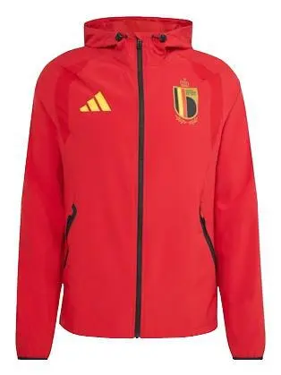 Adidas Belgium Tiro Tech Windbreaker Jacket - Team Power Red