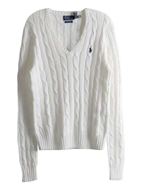 Polo Ralph Lauren Long Sleeve Pullover - White