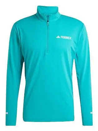 Adidas Terrex Xperior Halfzip Longsleeve Top - Pure Teal