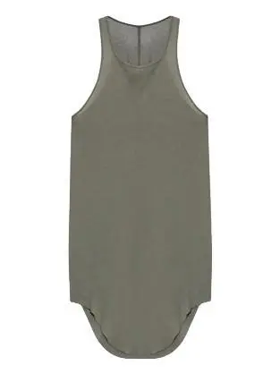 Rick Owens Basic Rib Tank - Green
