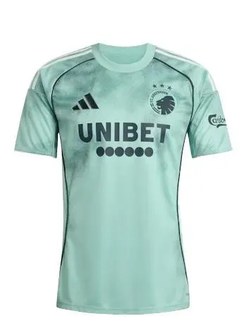 Adidas Fc Copenhagen 2025/2026 Third Jersey - Acid Mint Arctic Night