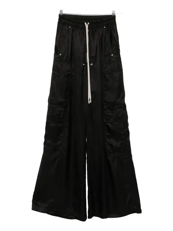Rick Owens Pantaloni Cargobelas Pants - Black