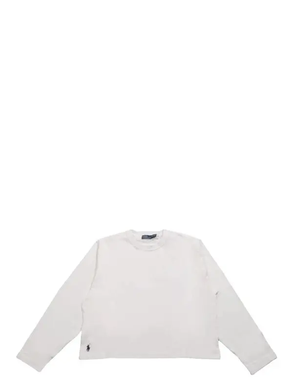 Polo Ralph Lauren Classic Long Sleeve Pullover - White