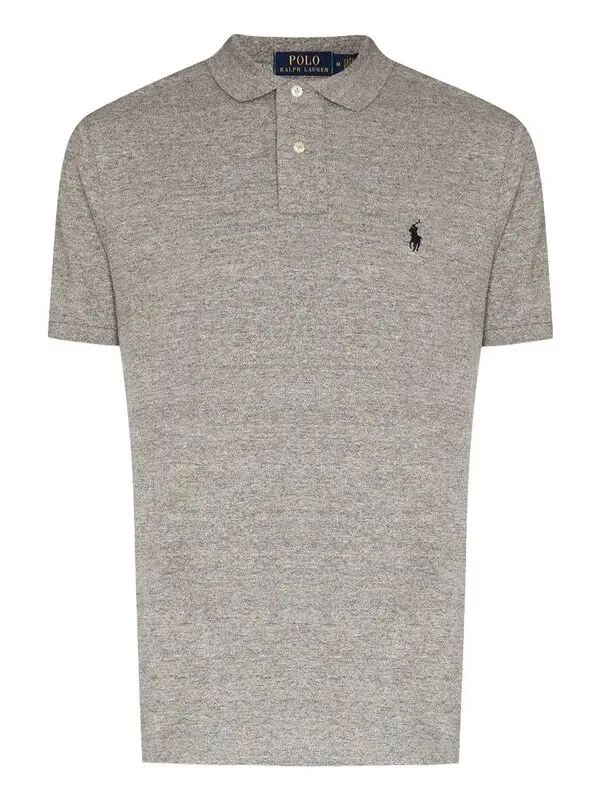 Polo Ralph Lauren Embroidered Logo Polo Shirt - Canterbury Heather