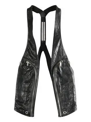 Rick Owens Bauhaus Vest - Black