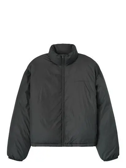 Fear Of God Essentials Nylon Puffer Jacket - Iron Grey