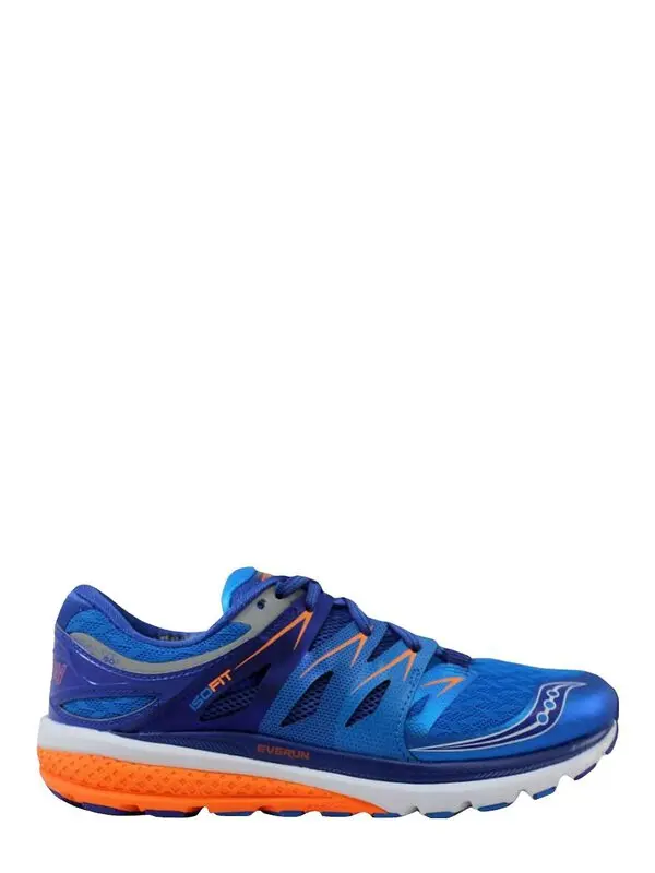 Saucony Athletic Lace-up Sneakers - Blue/orange