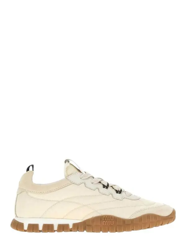 Miu Miu Tyre Sneakers - White
