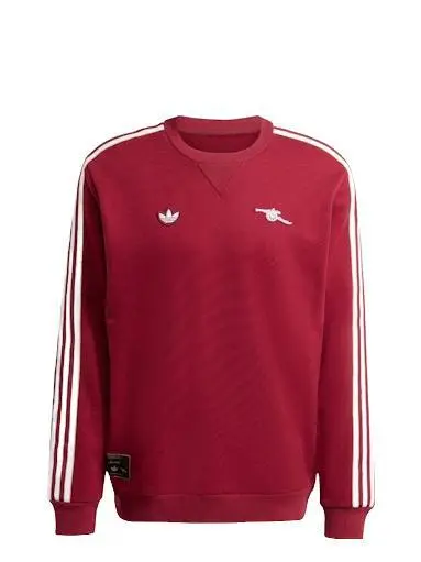 Adidas Arsenal Terrace Icons Sweatshirt - Team Coll Burgundy