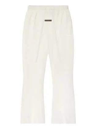 Fear Of God Essentials Jersey Flare Sweatpant - Ivory