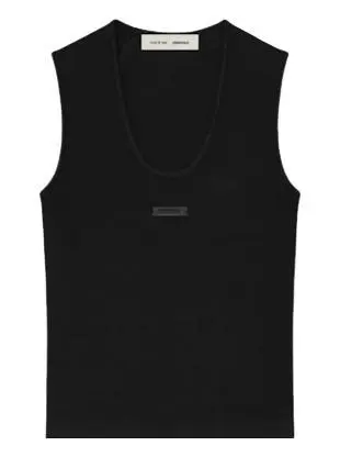 Fear Of God Essentials Rib Tank - Vintage Black
