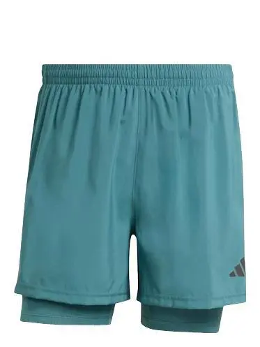 Adidas Own The Run Climacool In1 Shorts - Preloved Teal