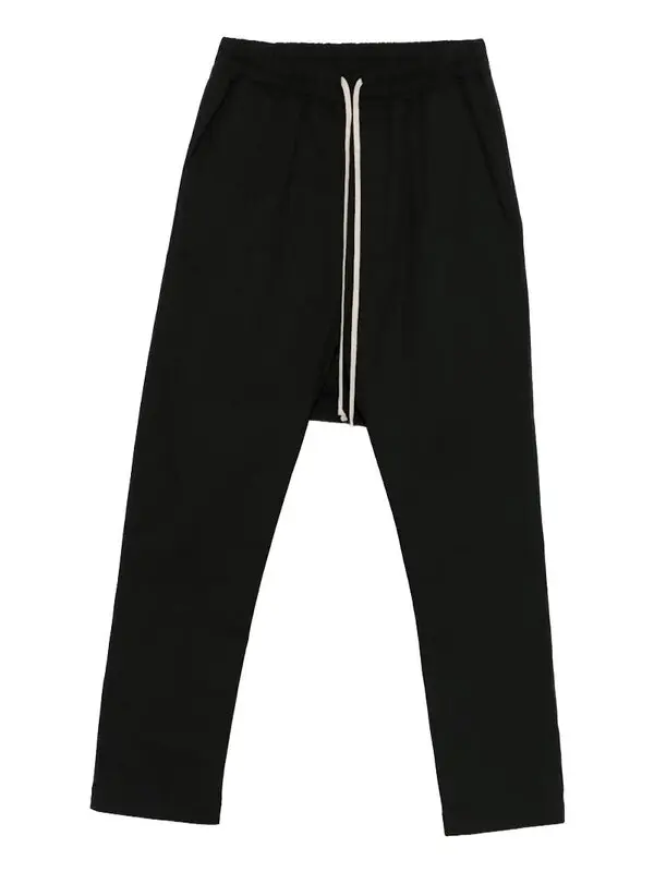 Rick Owens Drawstring Long Pants - Black