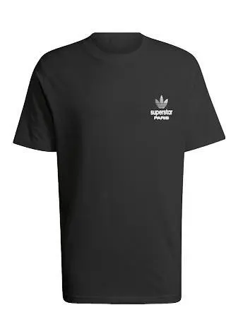 Adidas Paris Superstar Graphic T-shirt - Black