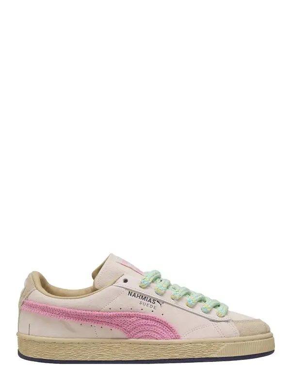 PUMA Suede Crochet Nahmias Sneakers - Jasmine Flower/pink Pixel/canvas
