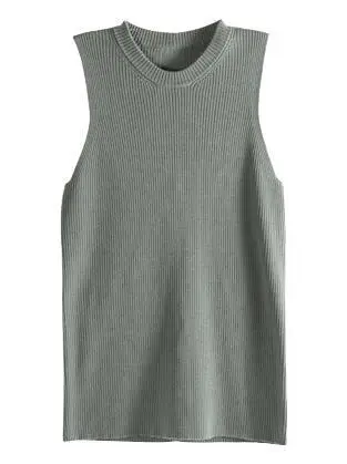 Rick Owens Logo Tank - Green