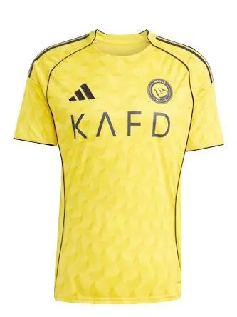 Adidas Al Nassr Fc 2025/2026 Home Jersey - Impact Yellow Night Indigo