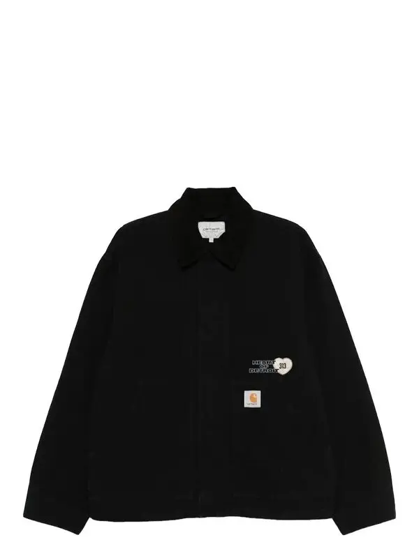 Carhartt Arcan Graphic Jacket - Black Heavy Stone Wash