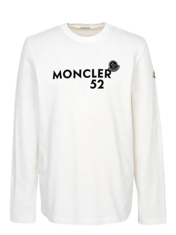 Moncler Long Sleeve T-shirt - White