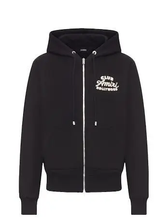 Amiri Club Zip Hoodie - Black
