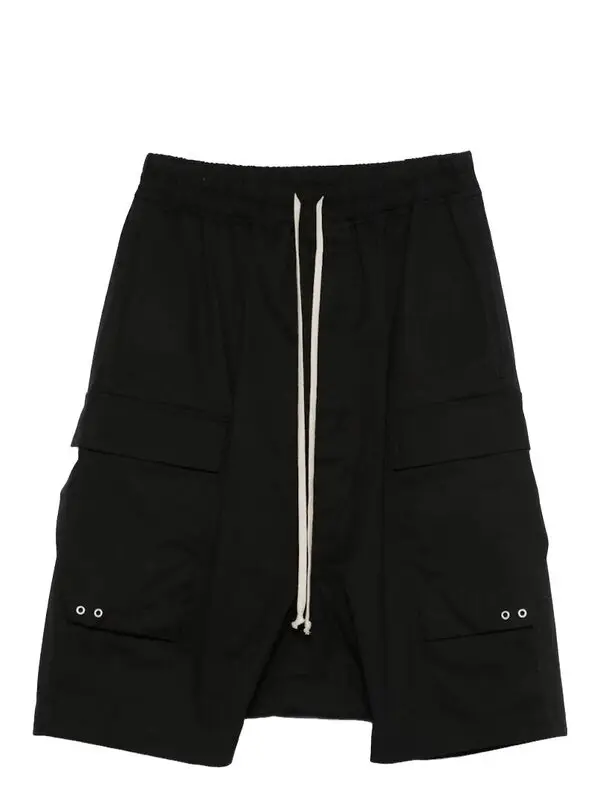Rick Owens Cargo Pod Shorts - Black