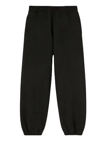 Palm Angels College Back Logo Sweatpants - Black/red