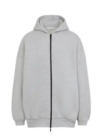 Fear Of God Zip Hoodie - Melange Grey