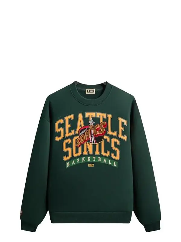 Kith Nba Allstar Seattle Supersonics Nelson Crewneck Sweatshirt - Stadium