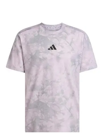 Adidas Primelift Graphic T-shirt - Ice Lavender Powder Plum Grey