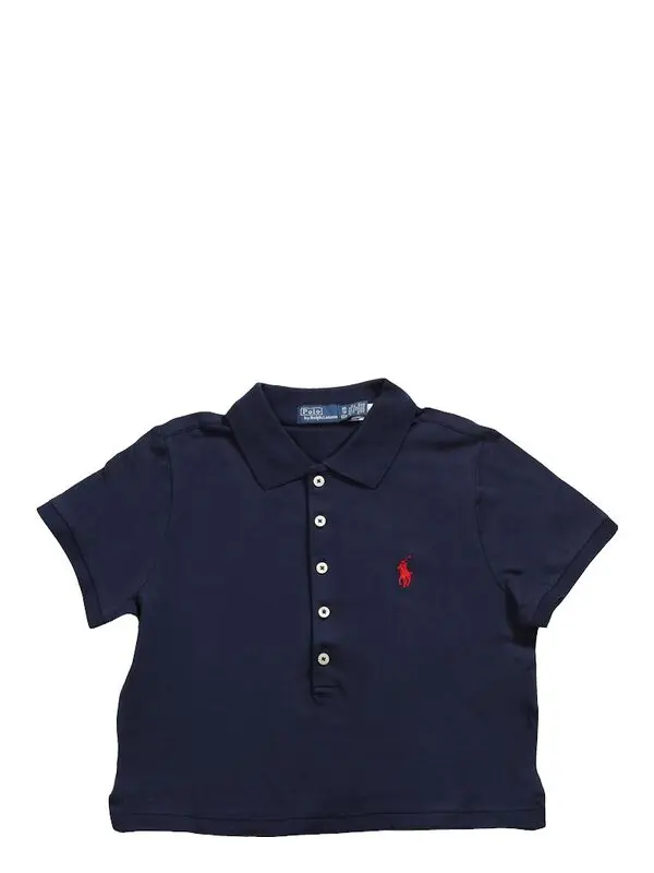 Polo Ralph Lauren Knit Collar Polo Shirt - Newport Navy Blue