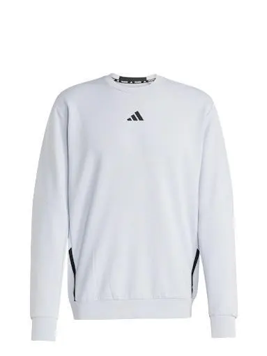 Adidas Designed For Crew Sweatshirt - Halo Silver