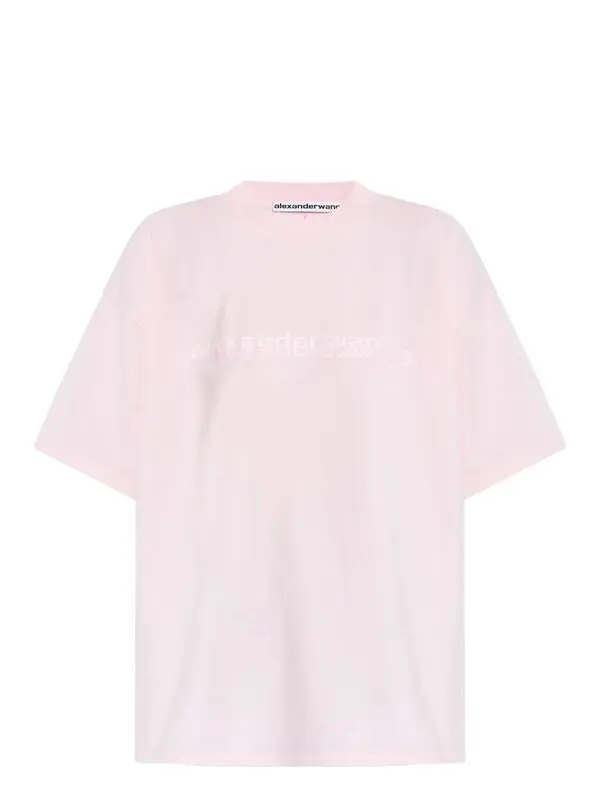 Alexander Wang Short Sleeve T-shirt - Light Pink