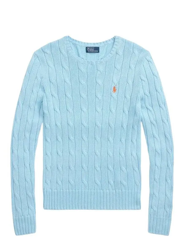 Polo Ralph Lauren Pima Cotton Julianna Long-sleeve Pullover - Yamaid Stone Blue