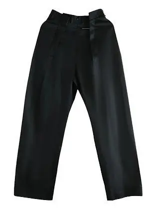 MAISON MARGIELA Pleated Trousers - Black