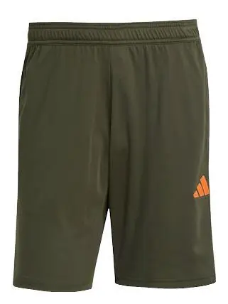 Adidas Tiro 25 Essentials Shorts - Night Cargo Tent Green Impact Orange