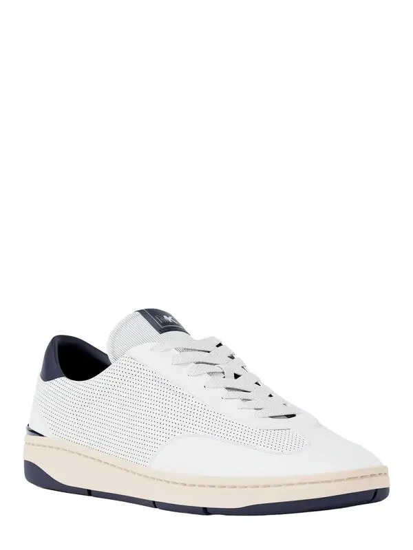Michael Kors Wilton Perforated Leather Sneaker - Blue