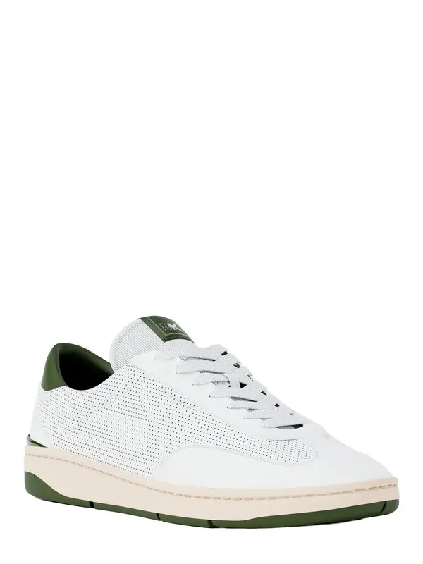 Michael Kors Wilton Perforated Leather Sneaker - Green