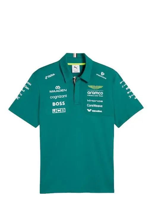 PUMA Aston Martin Formula 1 Polo - Green Lux